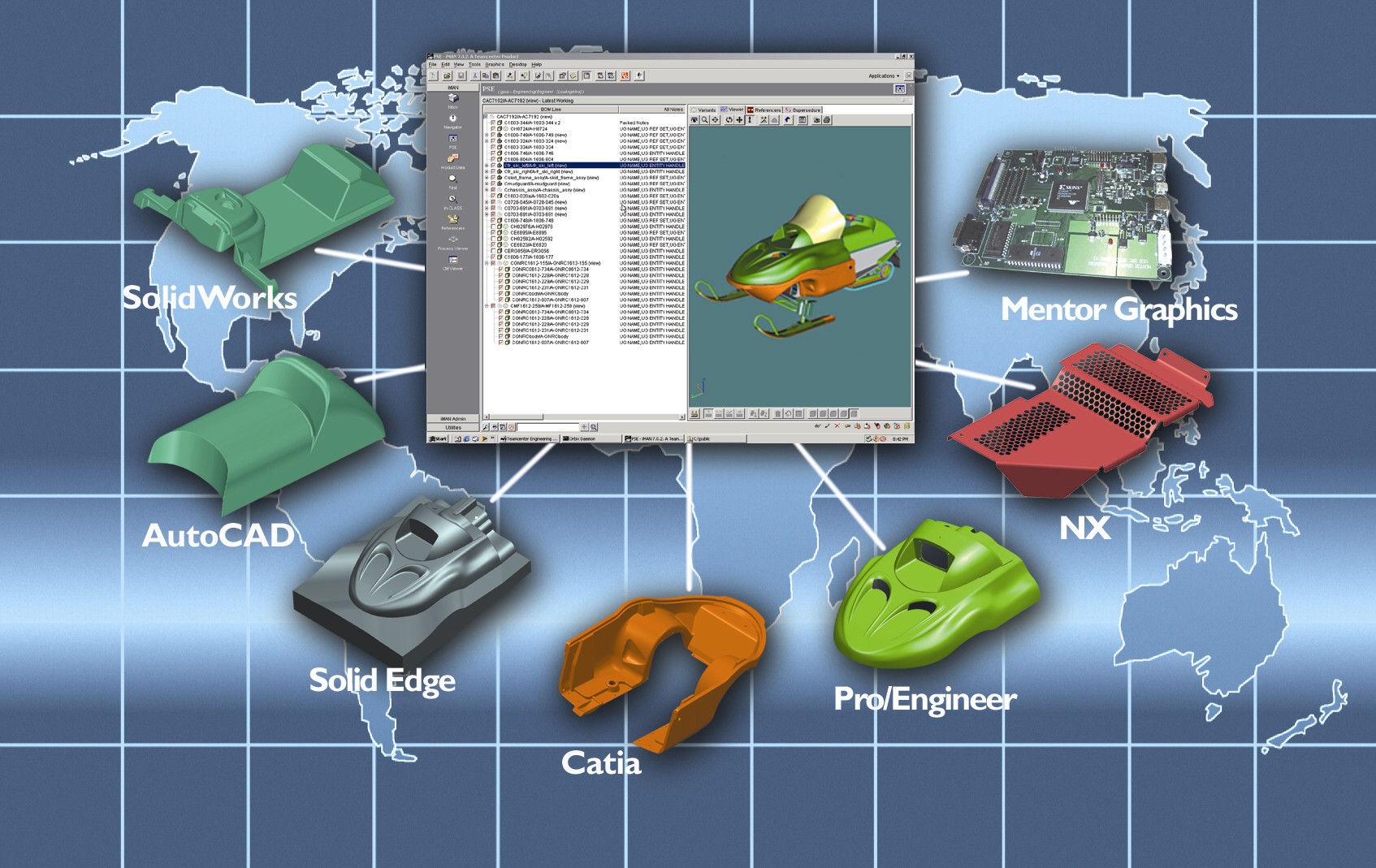 UGS Announces Availability of New Teamcenter Multi-CAD Engineering ...