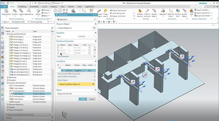 Using NX Assemblies and Mechatronics Concept Designer to help design a ...