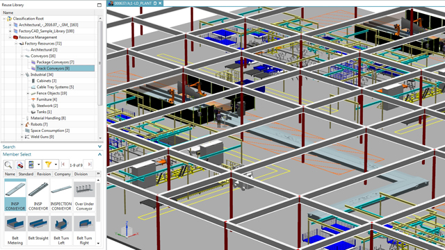 Plant Layout Design 3d