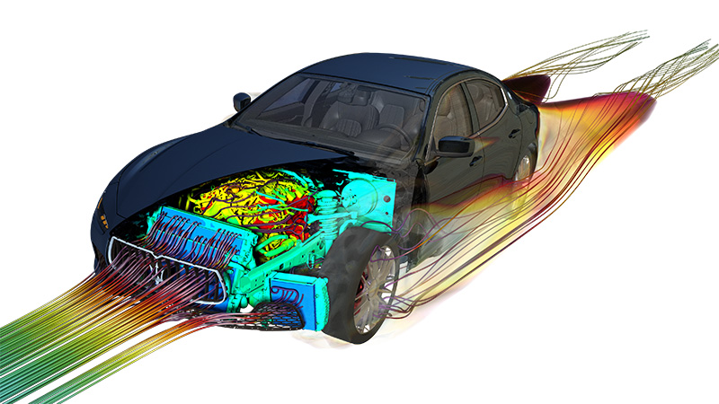 Vehicle heat protection analysis using CFD | Siemens Software