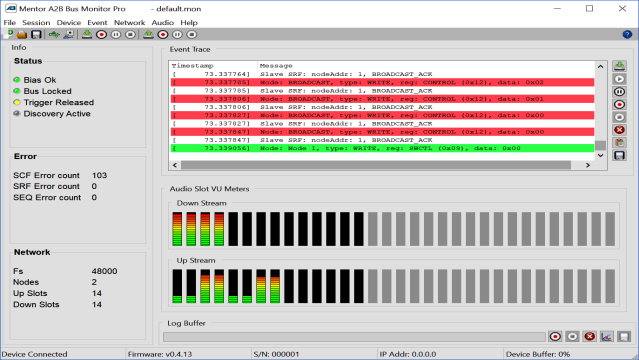 VCO1S A2B – Bus Monitor Pro | Siemens Software