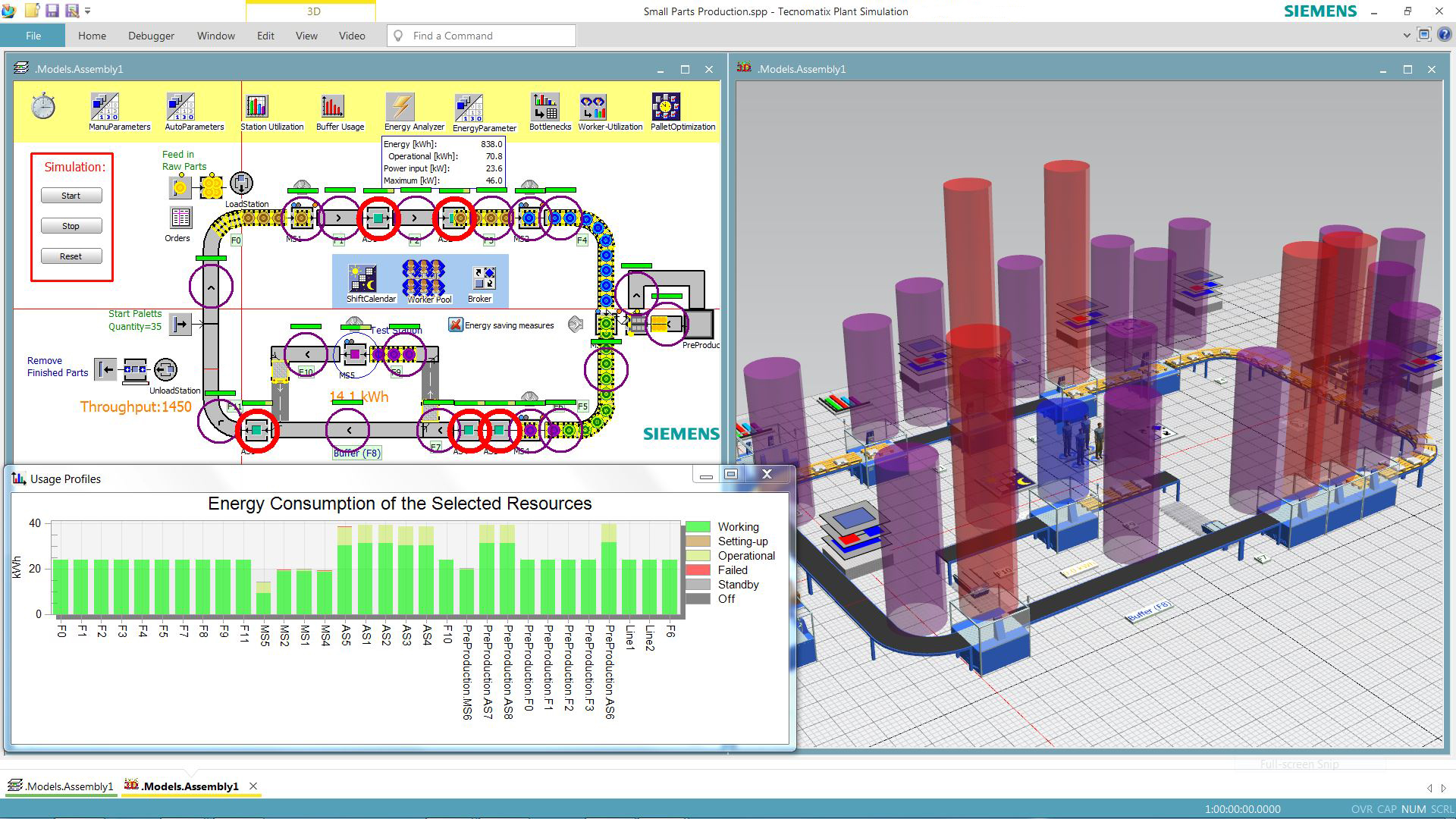 Simulación de plantas y optimización del rendimiento | Siemens Software