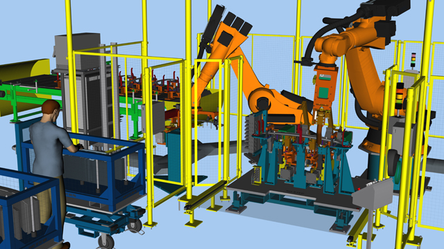 Simulación de automatización y robótica | Siemens Software