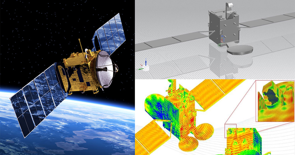 Electromagnetic simulation for space systems | Siemens Software