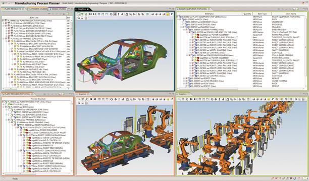 제조 BOM/BOP 관리 | Siemens Software