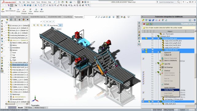 SolidWorks 통합 | Siemens Software