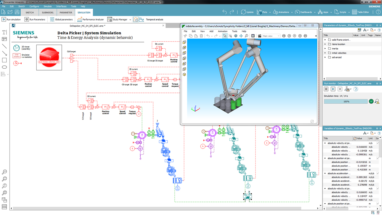 Simcenter system simulation for mechanical industries | Siemens Software
